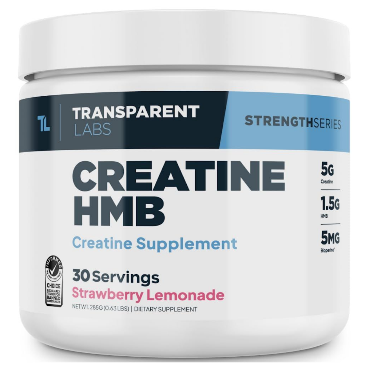 Creatine HMB - Creatine Monohydrate Powder - Strawberry Lemonade – Hewyn